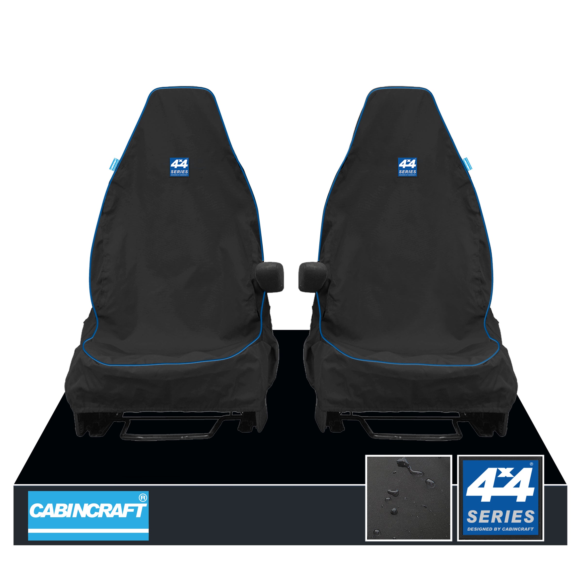 Jaecoo 7, All Model Years Front Pair 1+1 Black Waterproof Seat Covers ...